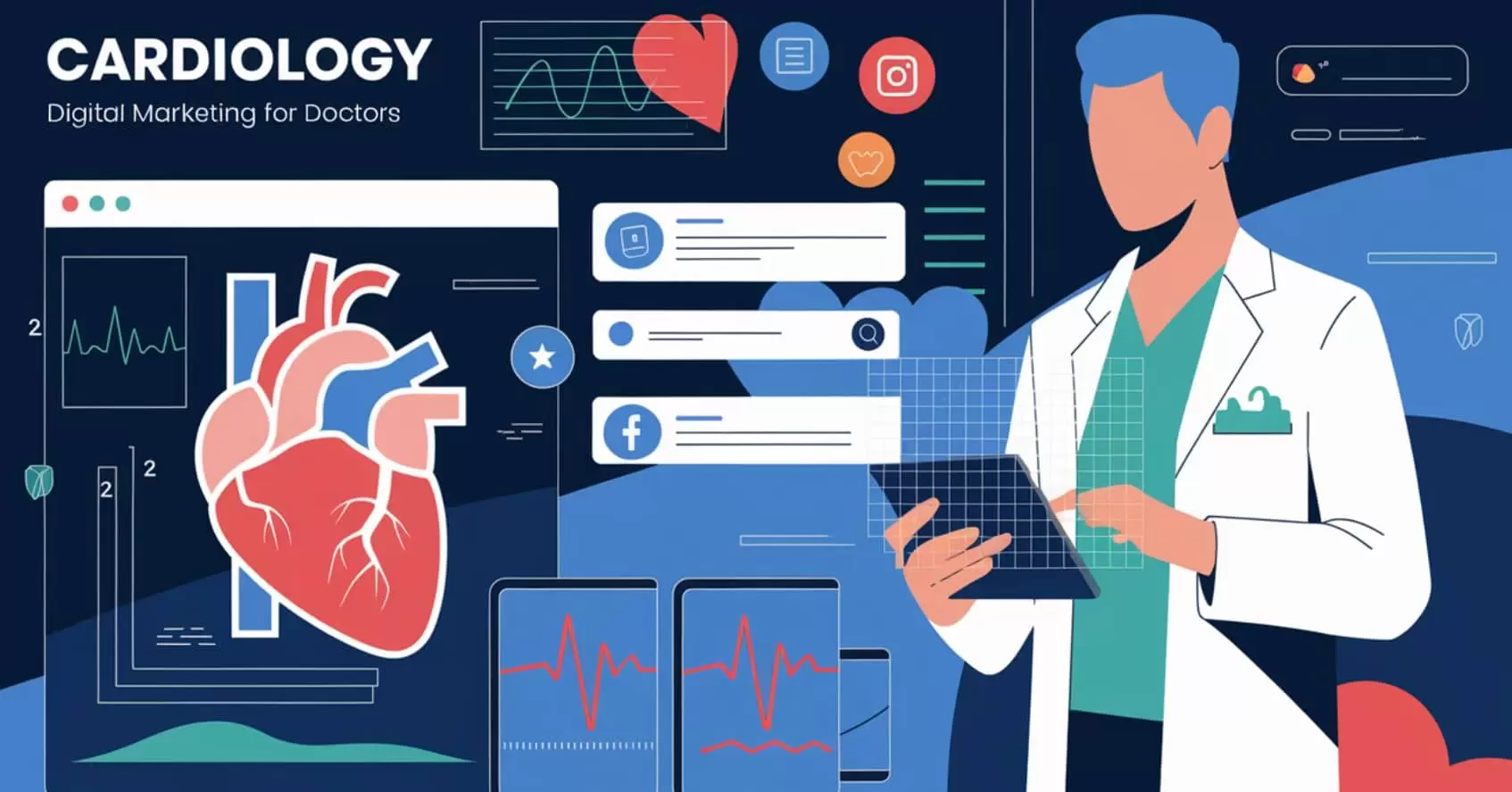 Digital Marketing for Cardiologists: Tips to Attract More Patients Online